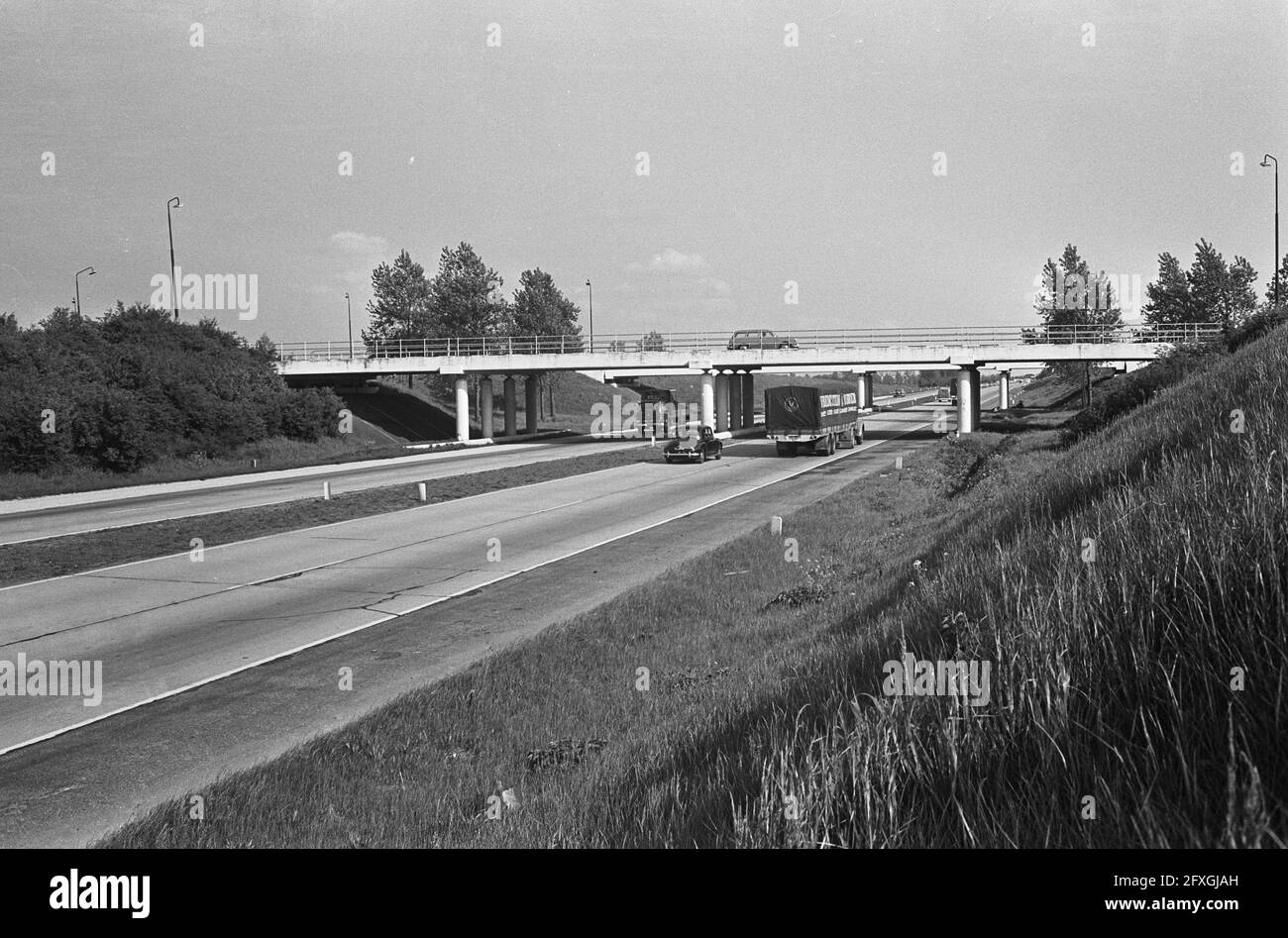 Viaduct, May 20, 1965, viaducts, The Netherlands, 20th century press ...