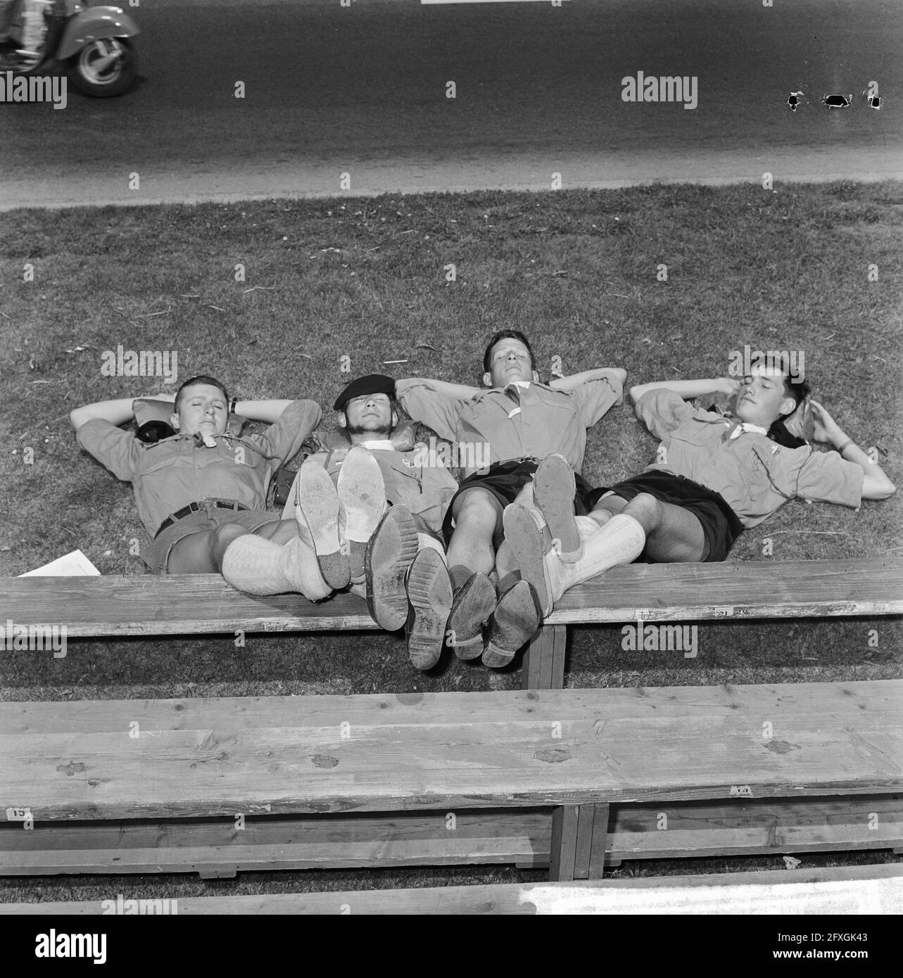 Swiss boy scouts take hi-res stock photography and images - Alamy