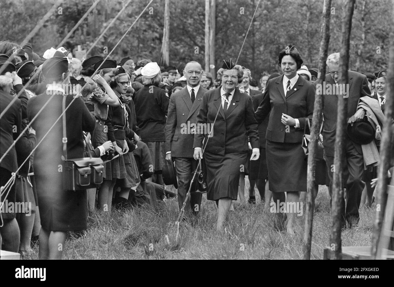 Queen juliana paid visit dutch scout guild hi-res stock photography and ...