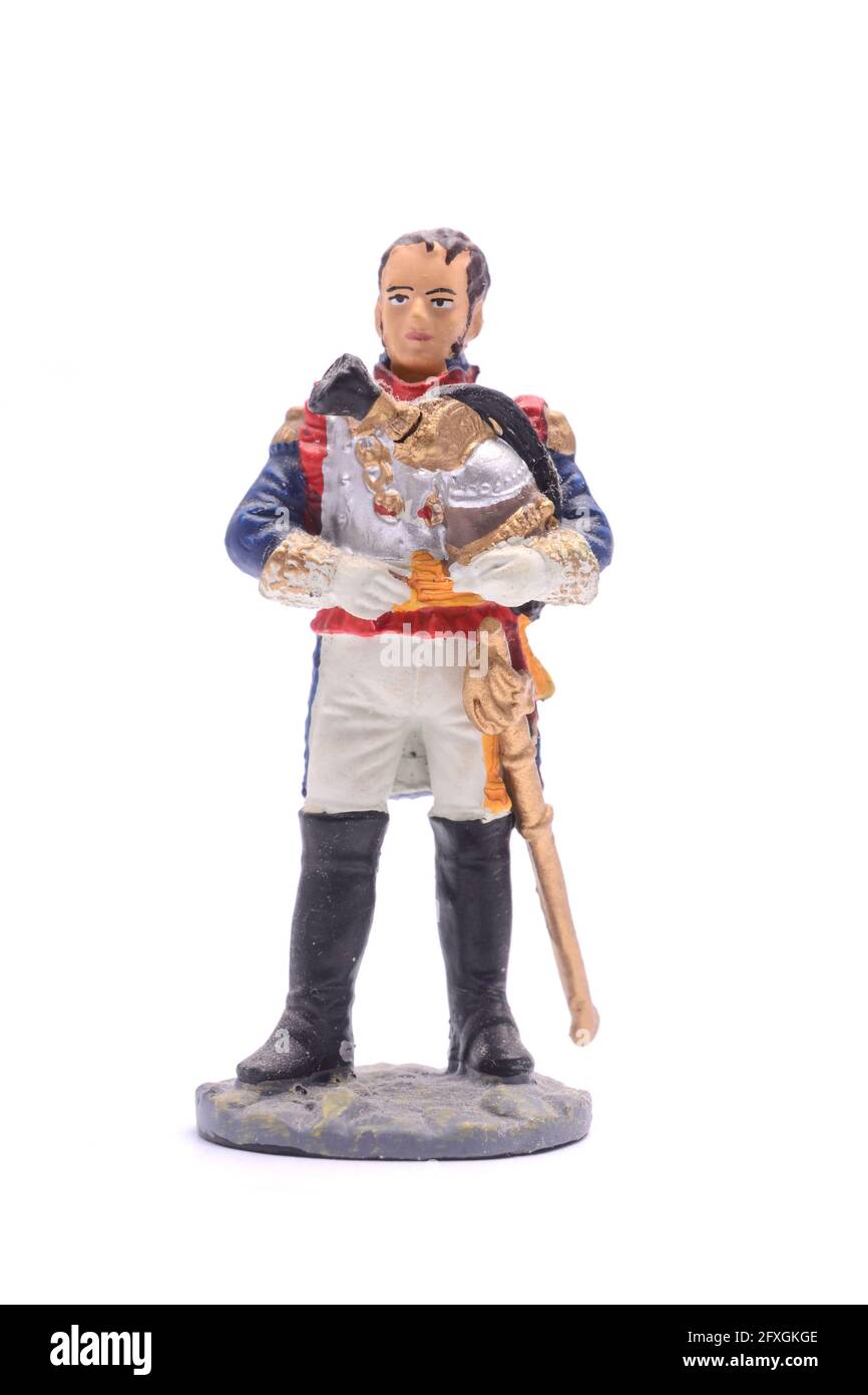 tin soldier General Laurent Saint-Cyr in the form of cuirassier ...