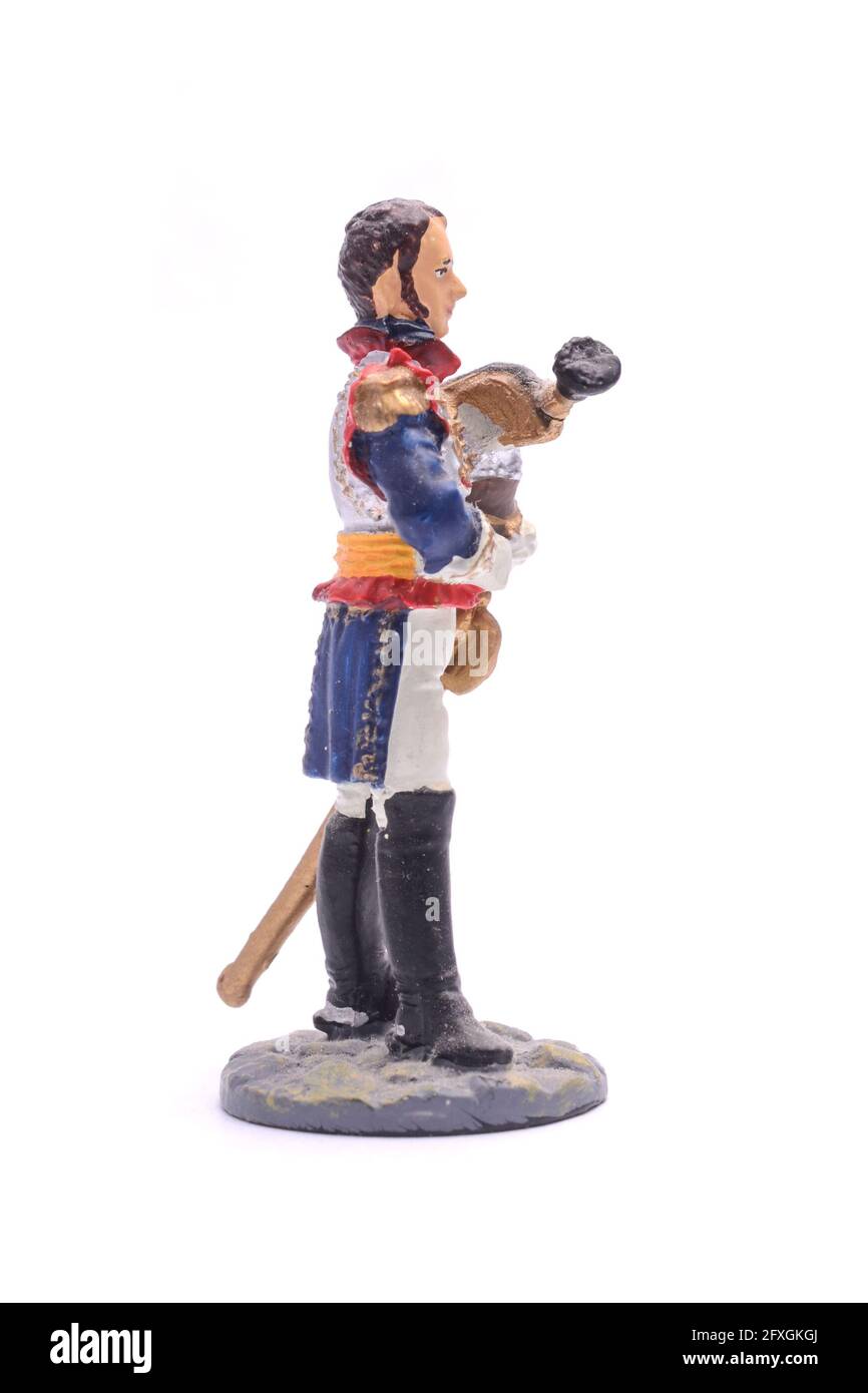 tin soldier General Laurent Saint-Cyr in the form of cuirassier ...