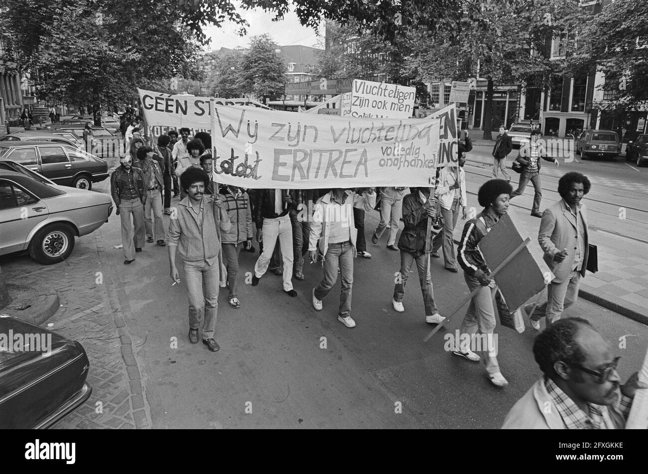 Four-day protest march from Amsterdam to The Hague, where they will ...