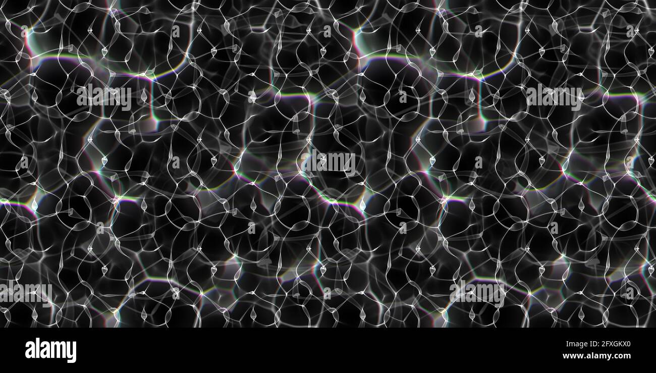 shiny rays reflections in the water . water caustics on black ...