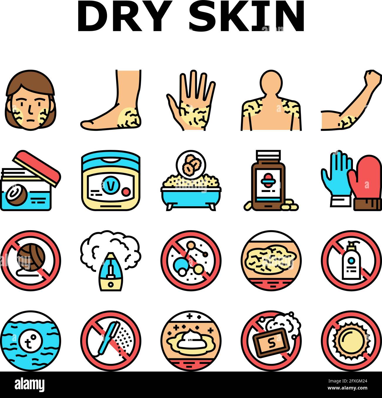 Dry climates Stock Vector Images - Alamy