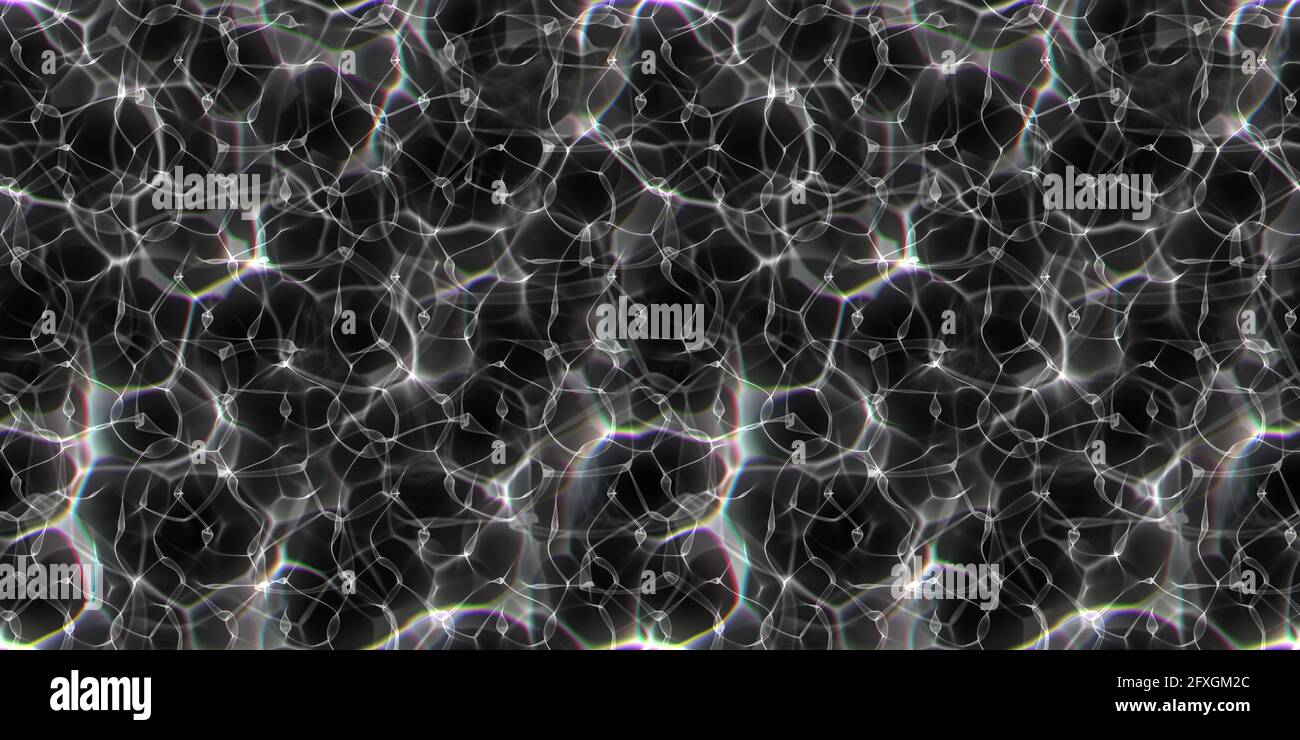 shiny rays reflections in the water . water caustics on black ...