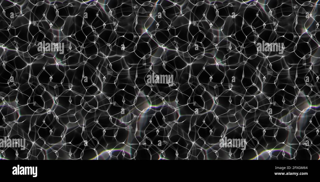 shiny rays reflections in the water . water caustics on black ...