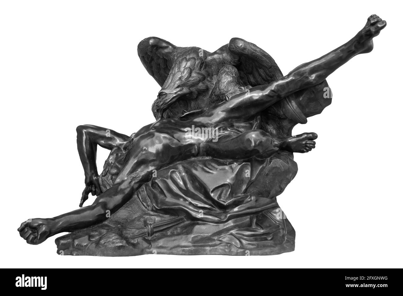 Prometheus Bound Sculpture Prometheus Bound Sculpture