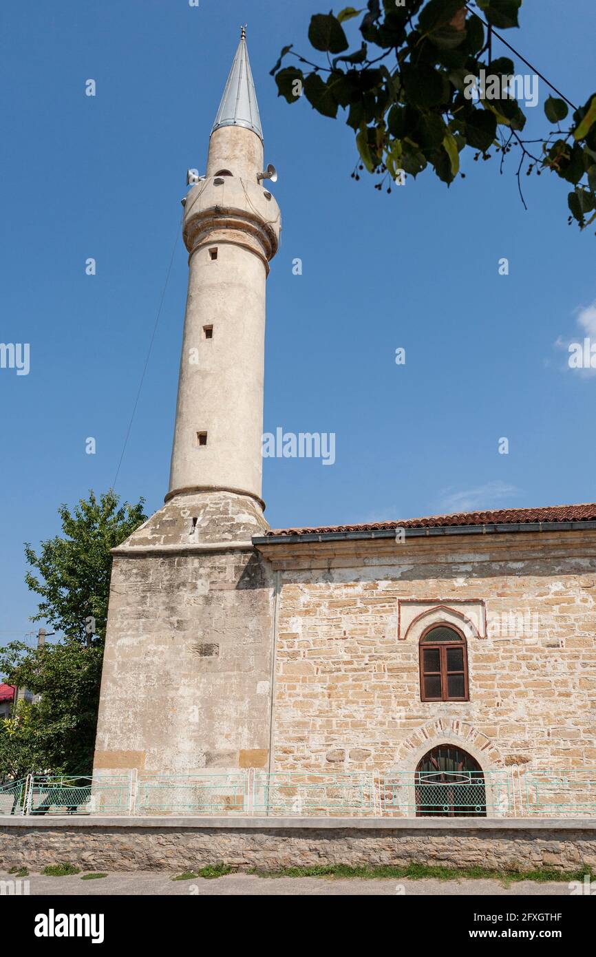 Babadag town, Ali-Ghazi Pasha mosque, Romania Stock Photo - Alamy