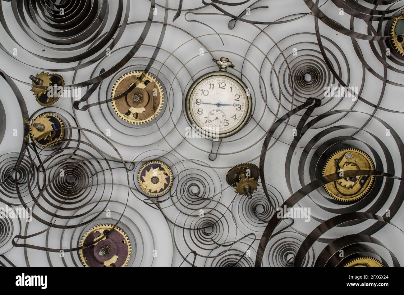 texture of the old watch details Stock Photo - Alamy