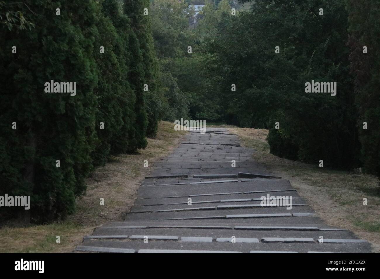 Long outdoors stairs hi-res stock photography and images - Alamy