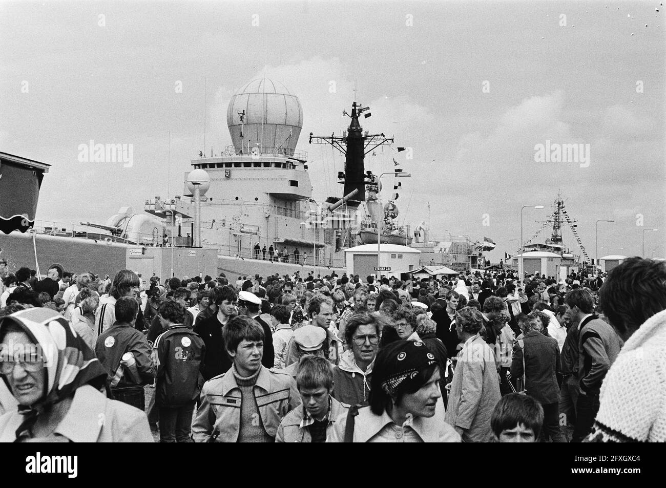 fleet watch, crowd, ports, naval bases, military vessels, July 20, 1979 ...