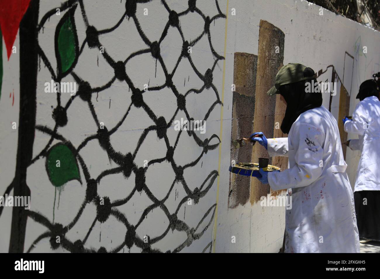 Gaza city, The Gaza Strip, Palestine. 26th May, 2021. Palestinian ...