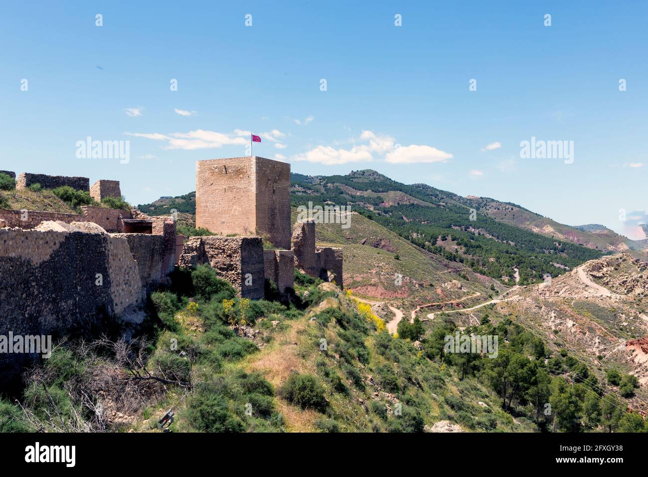 Lorca castle spain hi-res stock photography and images - Alamy
