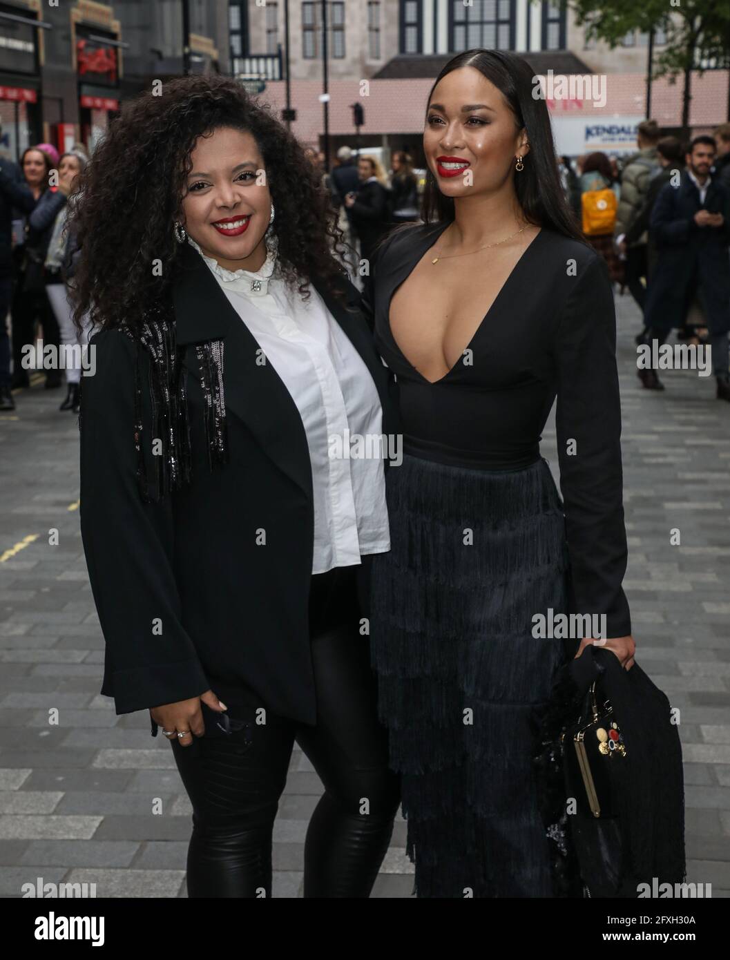 London, UK. 26th May, 2021. Sasha Latoya and Katya Jones attend the ...