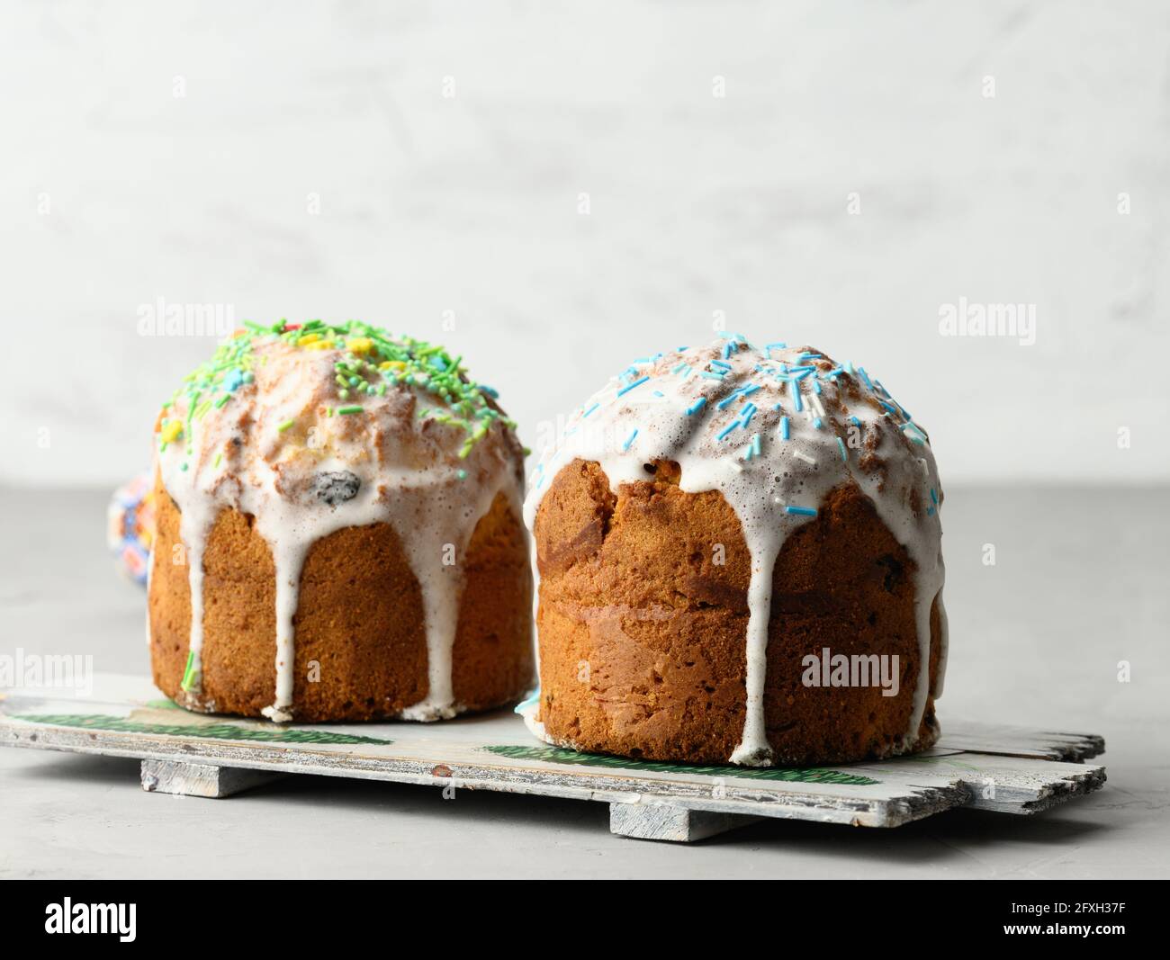 baked traditional Christian dessert for Easter holiday. The pastries ...