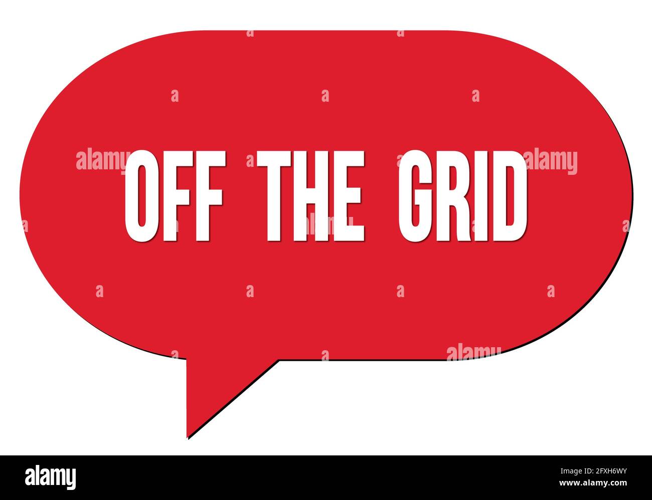 Off the grid word hi-res stock photography and images - Alamy