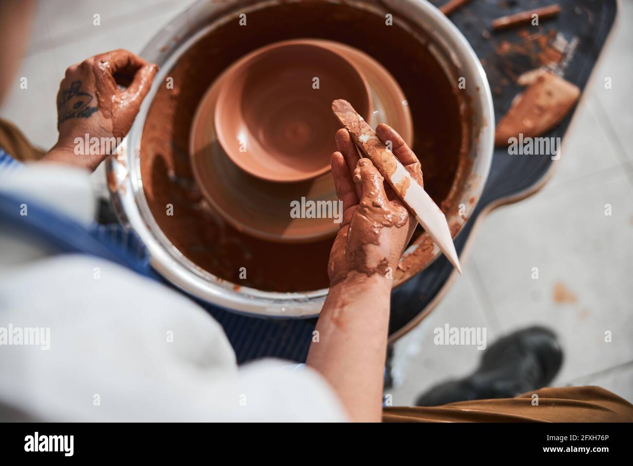 Close up master finishing hi-res stock photography and images - Alamy
