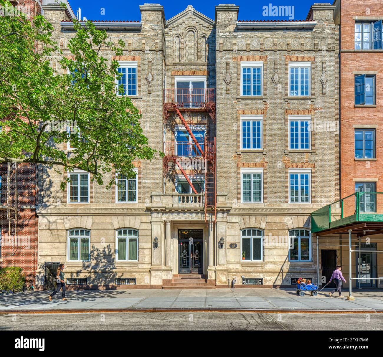 145 Prospect Park West, neoclassical/arts & crafts apartment building ...