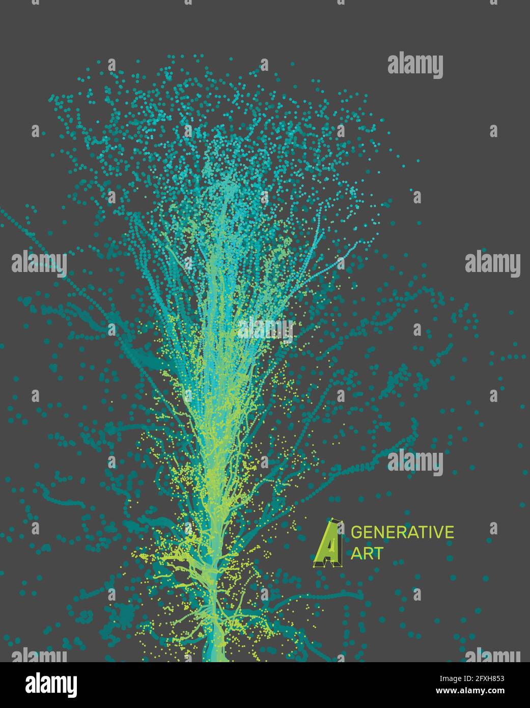 Point Explode Array With Dynamic Emitted Particles Textbook Booklet 2083