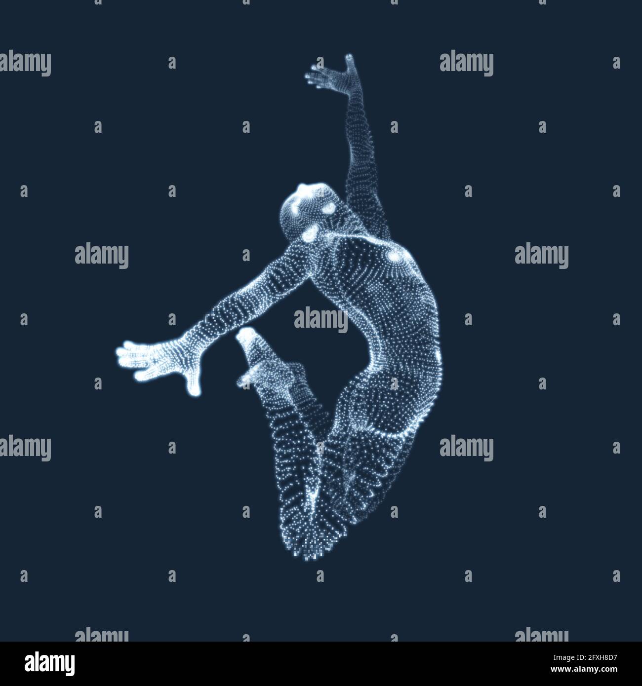 Gymnast. Man. 3D Human Body Model. Gymnastics Activities for Icon ...