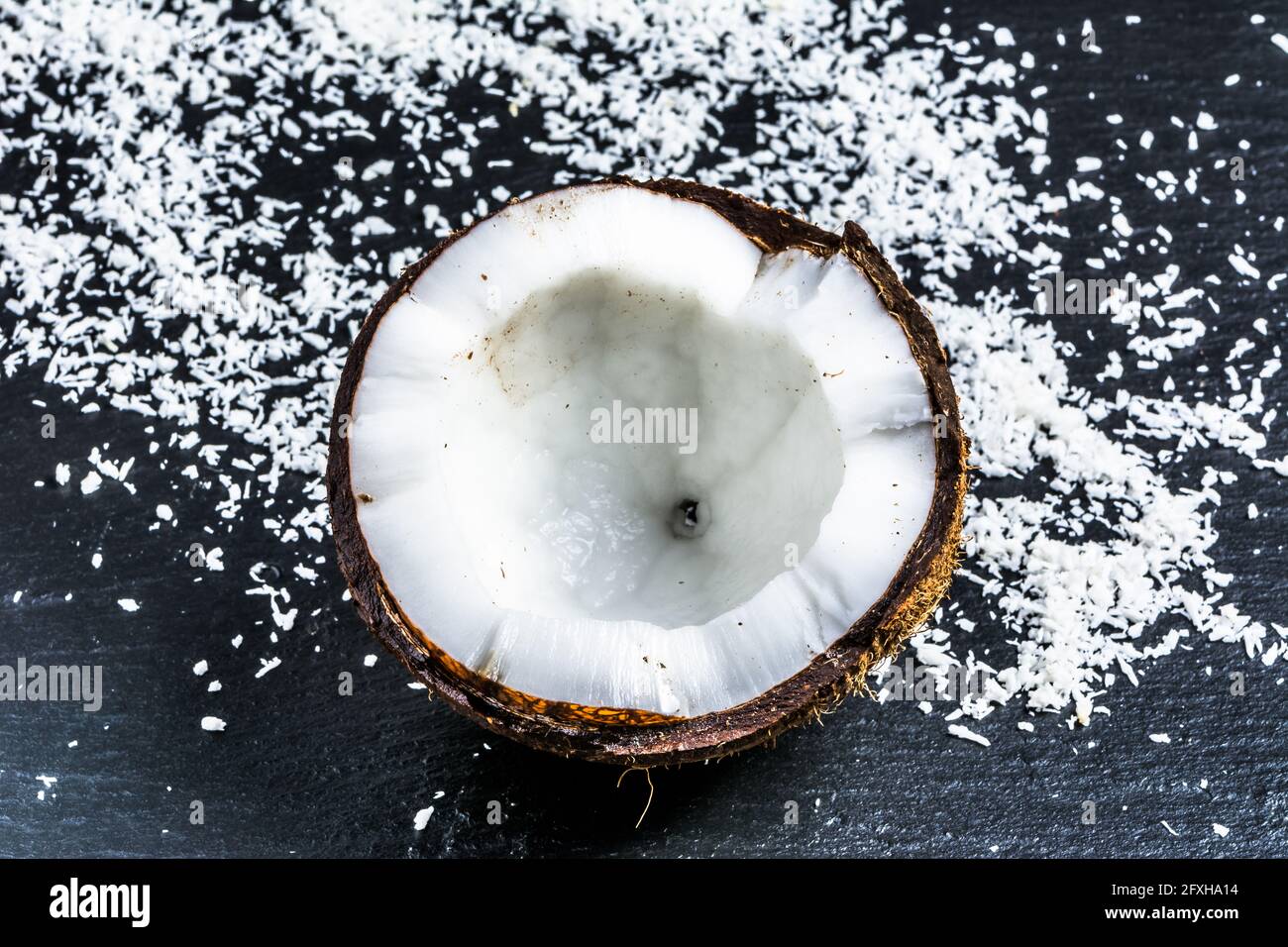Coconut Cross Section High Resolution Stock Photography and Images - Alamy