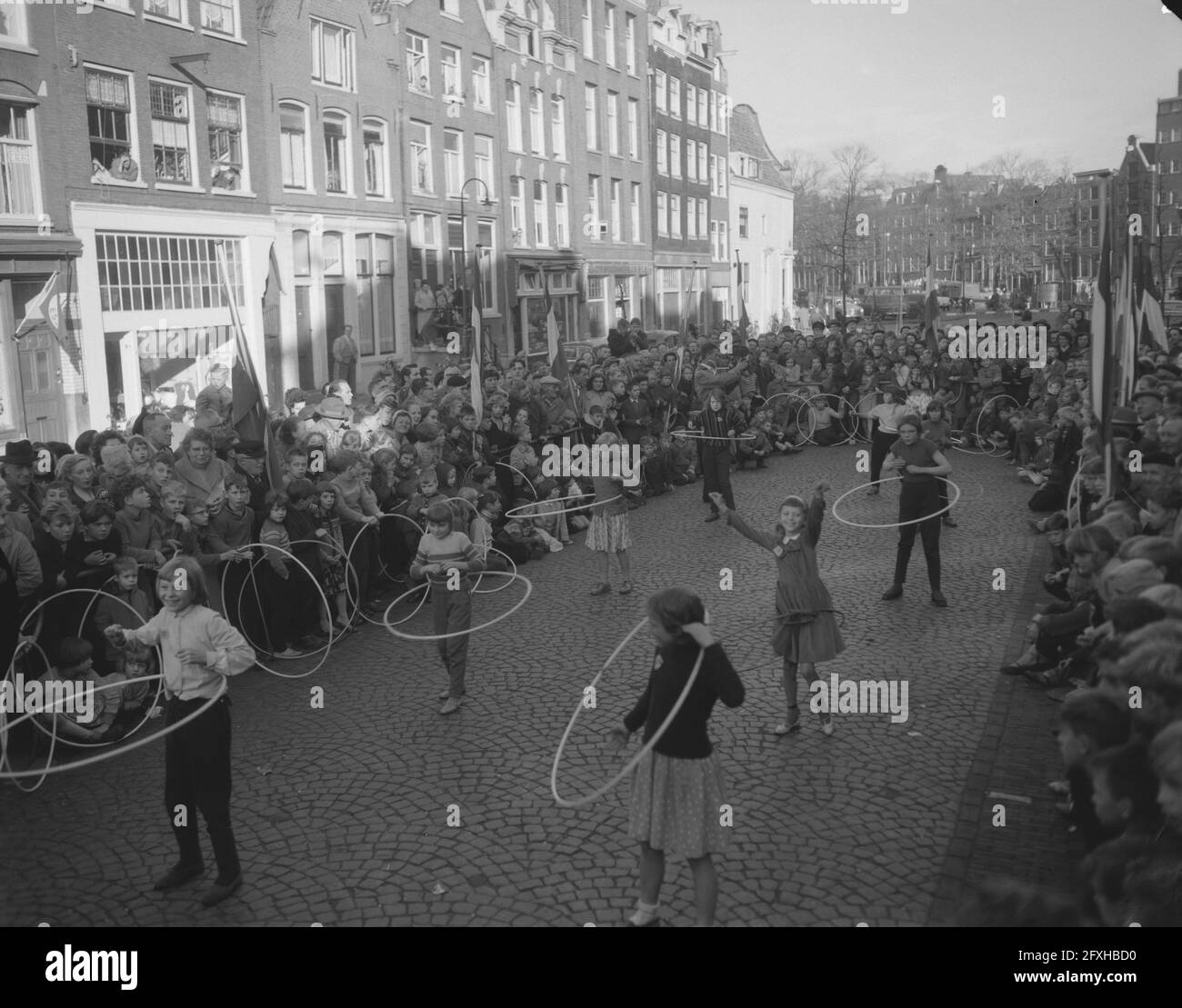 Hula hoops historic Black and White Stock Photos & Images - Alamy