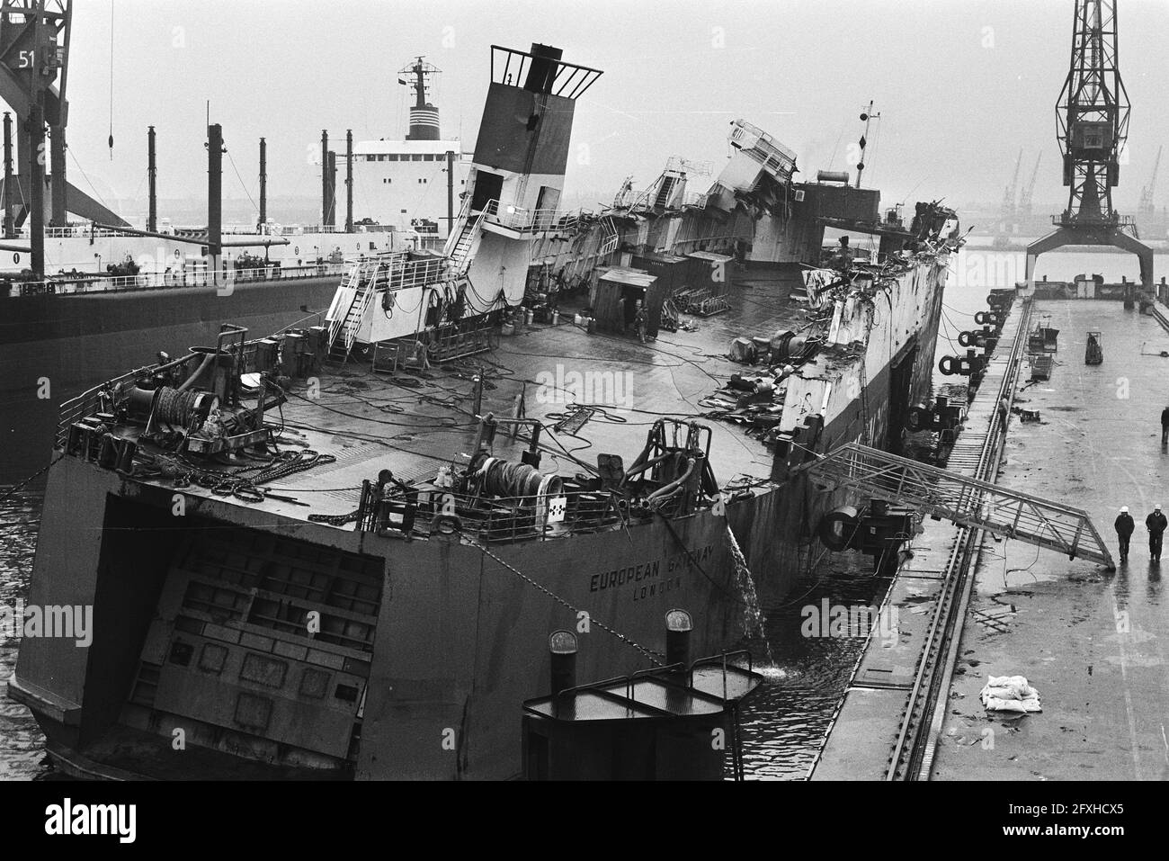 cargo ships, ship accidents, shipyards, April 1, 1983, ship accidents ...