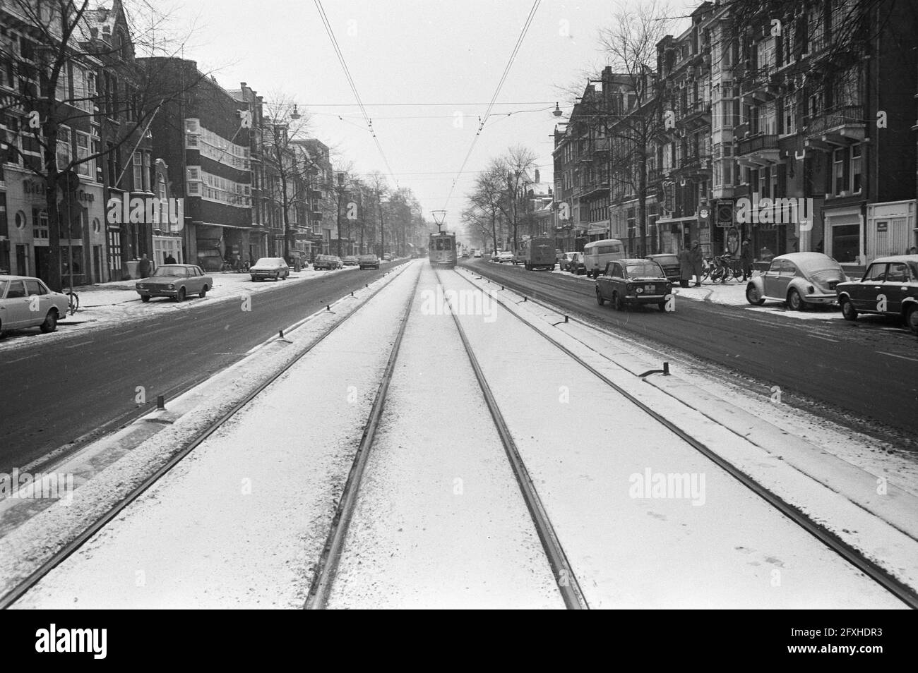 Free streetcar track Black and White Stock Photos & Images - Alamy