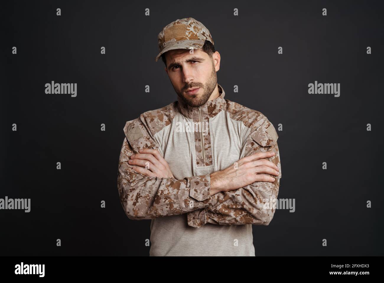 Young soldier thinking hi-res stock photography and images - Alamy