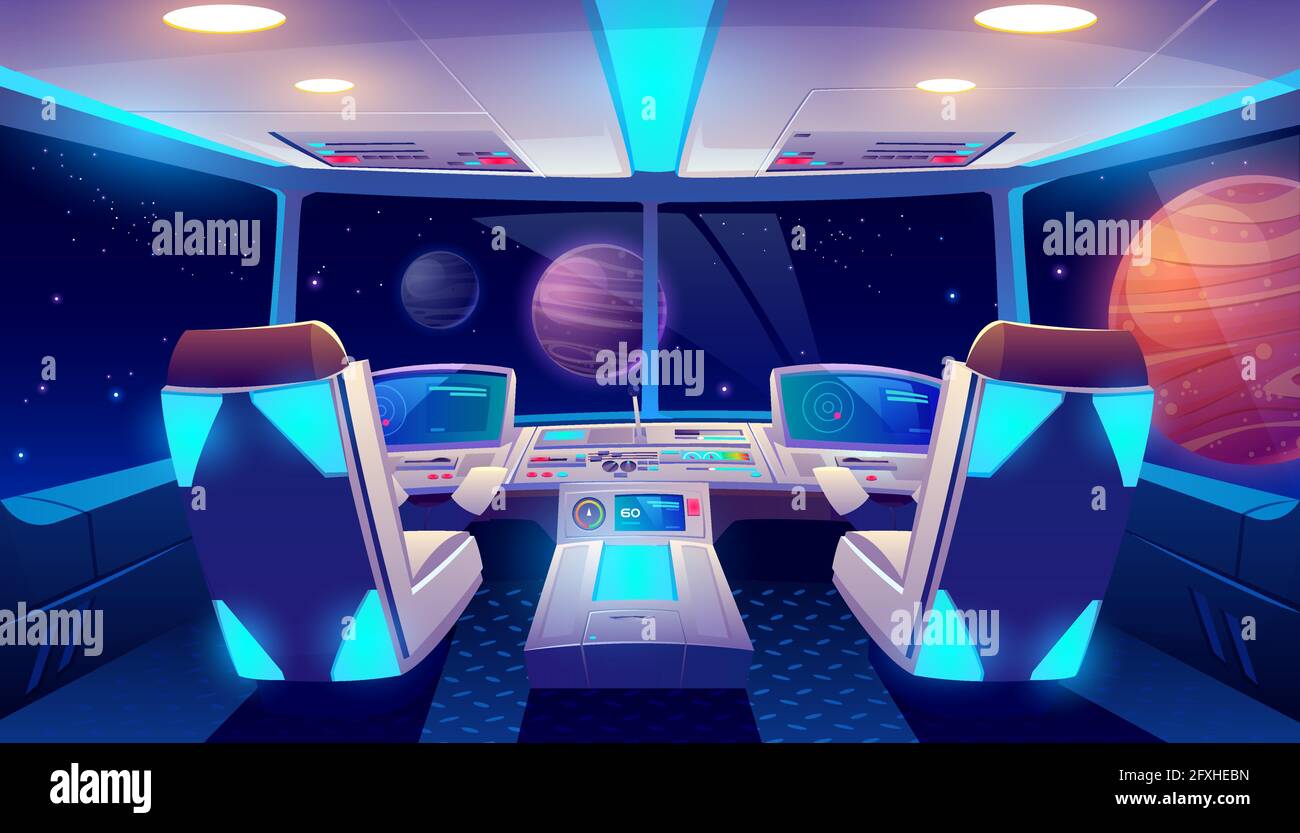 Spaceship Interior Control Panel High Resolution Stock Photography and ...