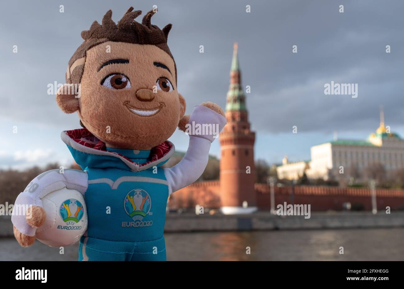 Skillzy is the mascot of euro 2020 hi-res stock photography and images ...