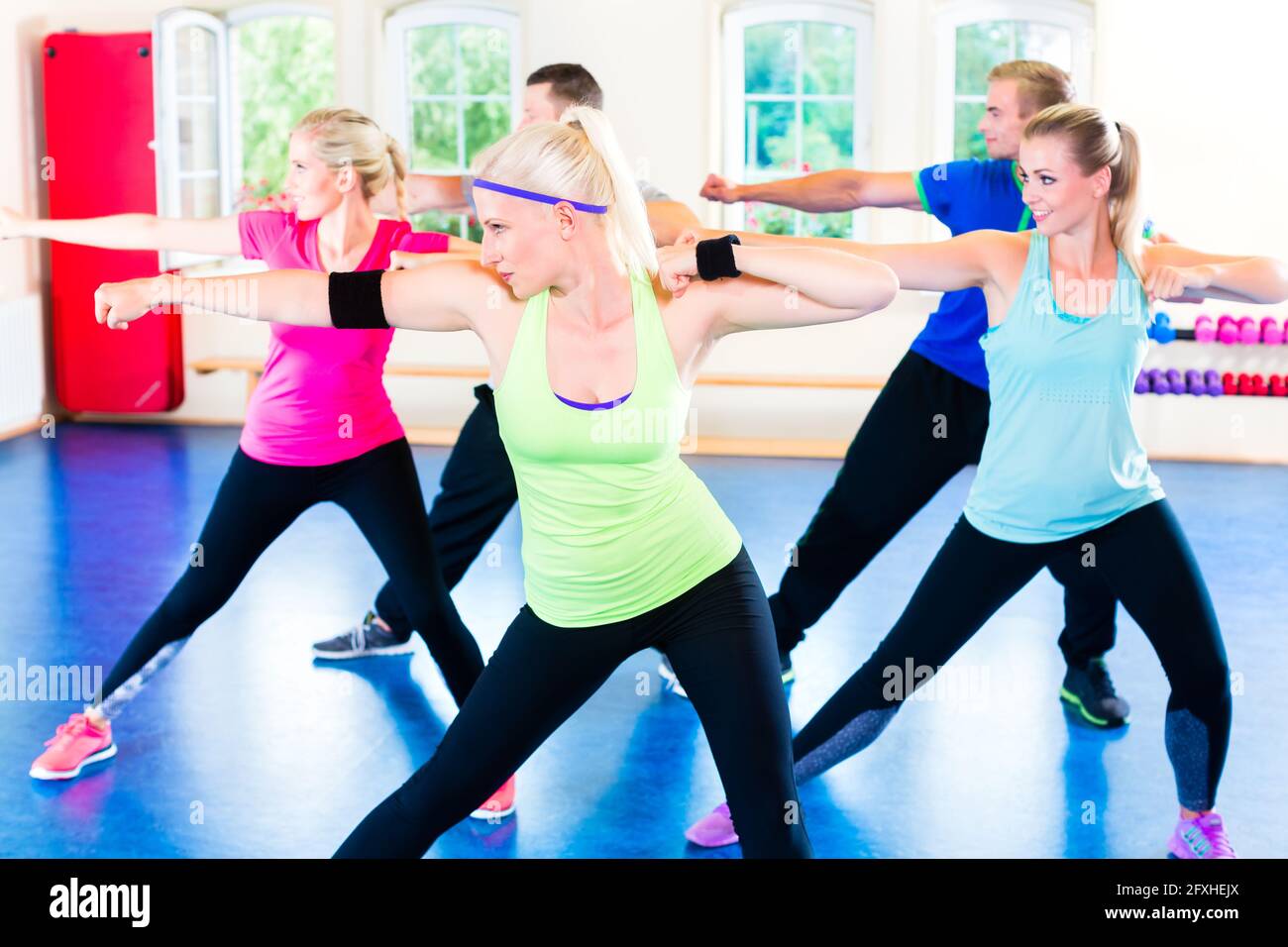 Aerobics course hi-res stock photography and images - Alamy