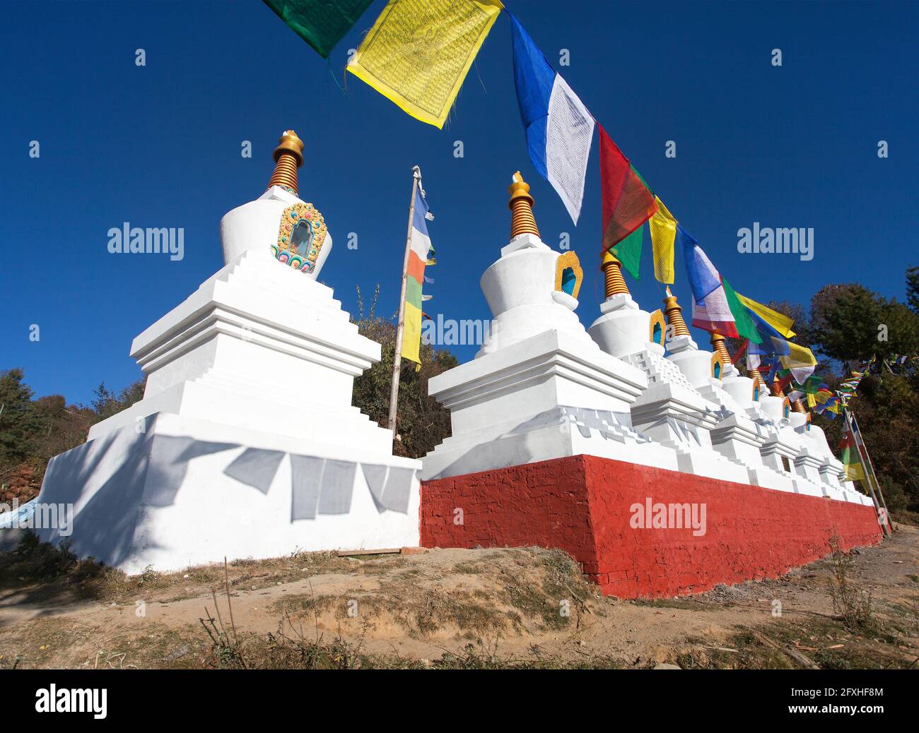 Eight stupas hi-res stock photography and images - Alamy