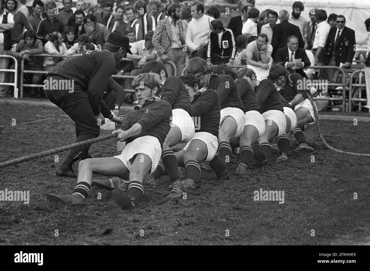 World tug of war championships in Doetinchem; South African team ...