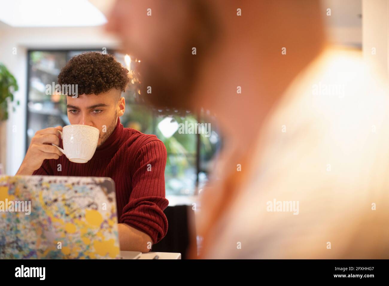 Drinking at home black hi-res stock photography and images - Alamy