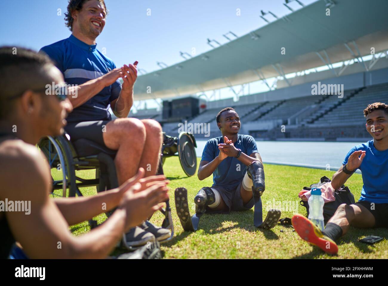 Black paraplegic athlete hi-res stock photography and images - Alamy