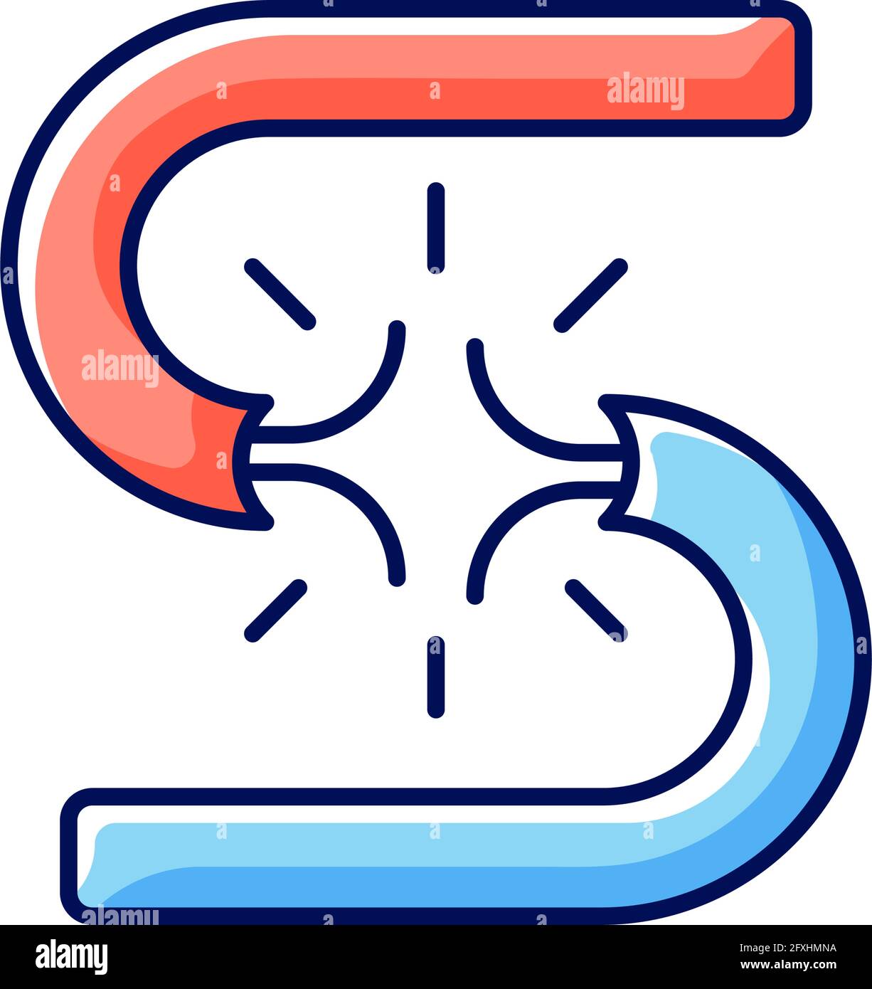 Fire short circuit Stock Vector Images - Alamy