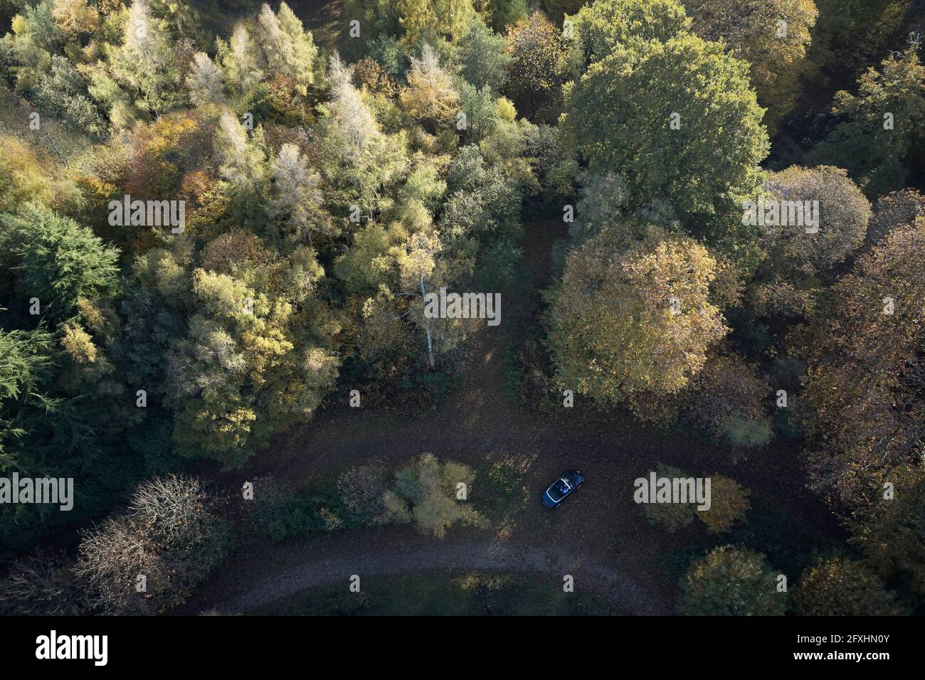 Aerial view of autumn hi-res stock photography and images - Alamy