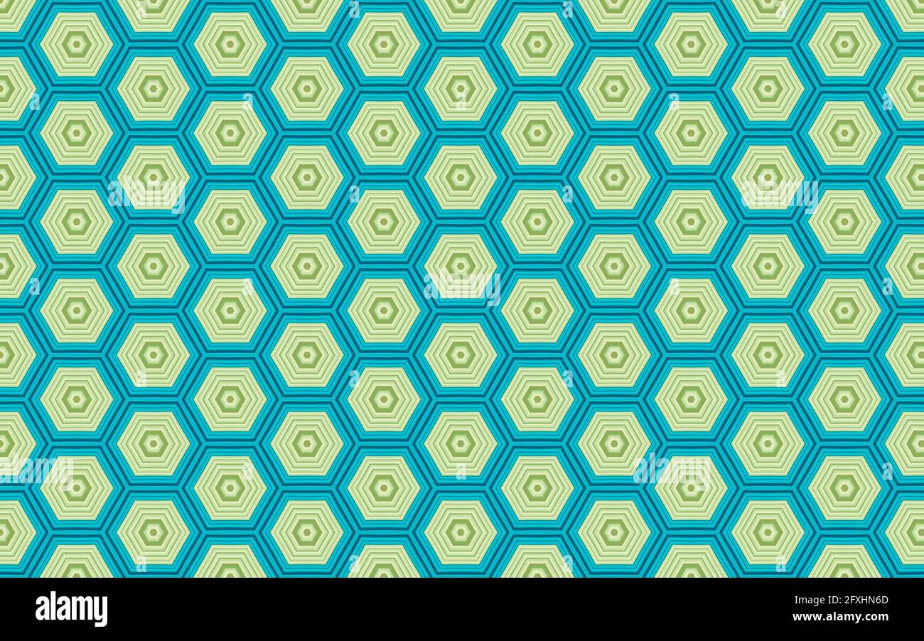 Hexagonal Pattern Wallpaper