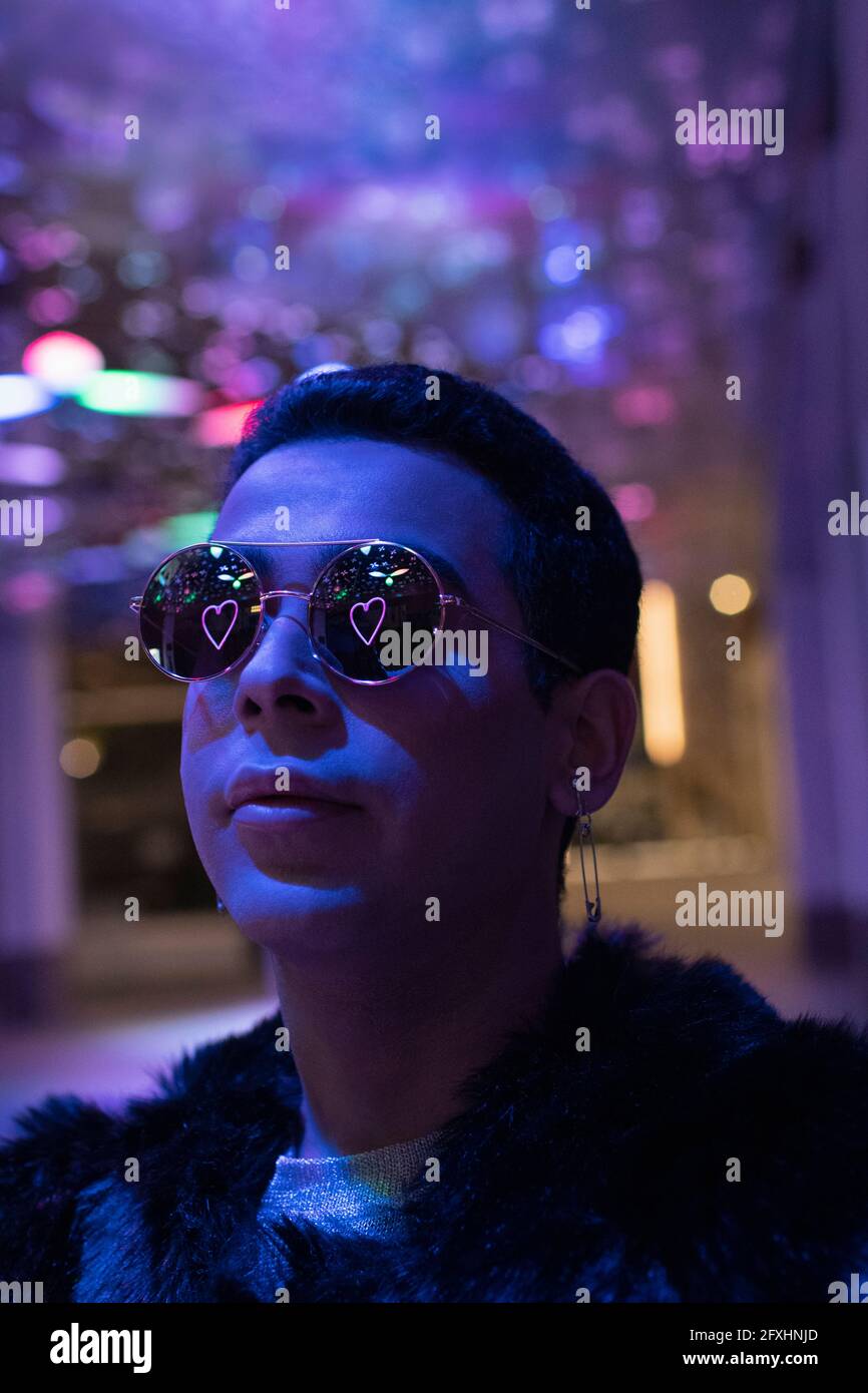 Reflection neon hi-res stock photography and images - Alamy