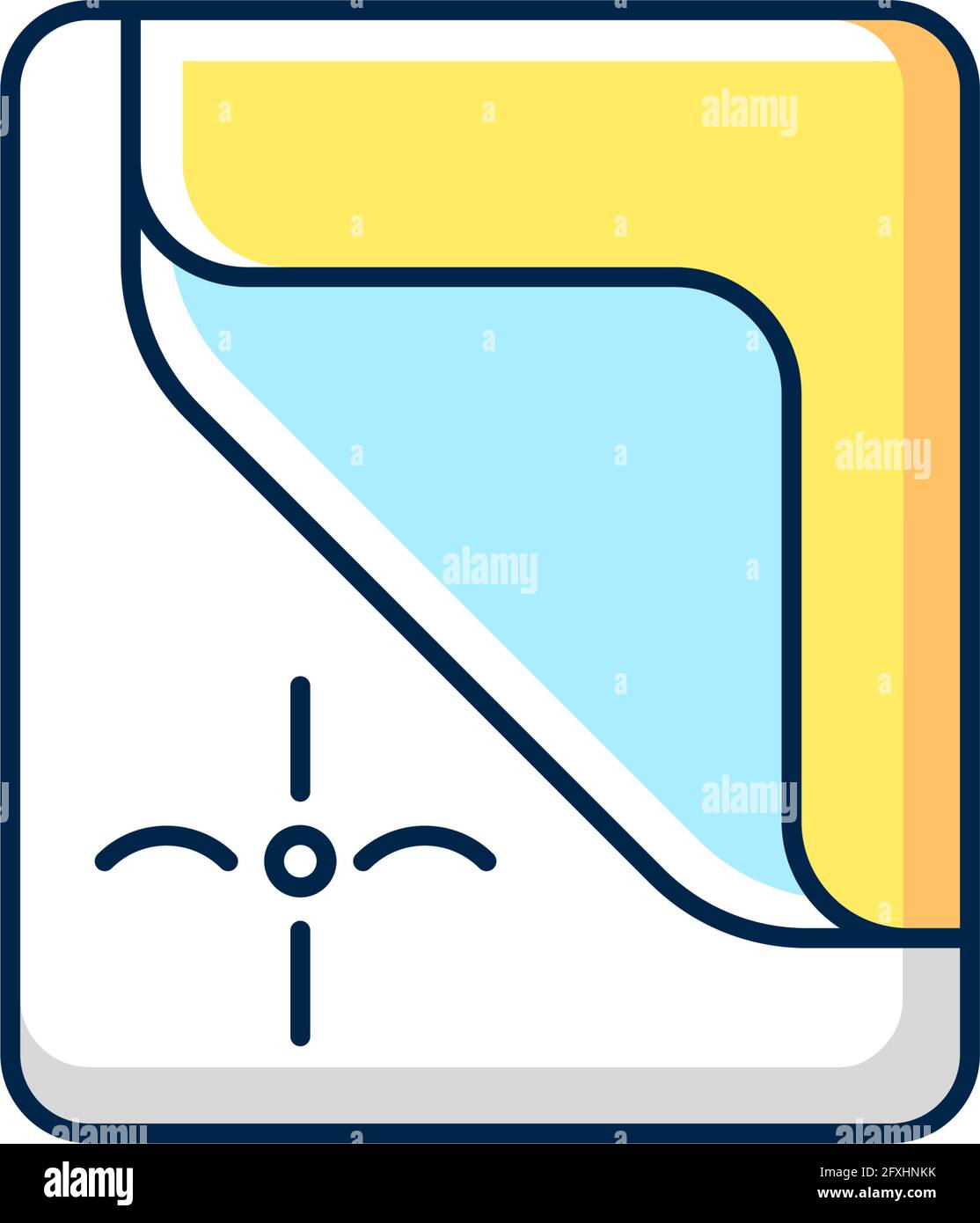 Orthopedic mattress isolated linear icon hi-res stock photography and ...