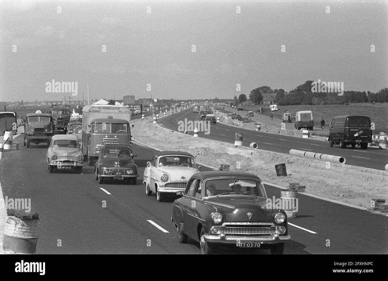 Work on State Highway 13 over from the 6 lane road, September 2, 1959 ...