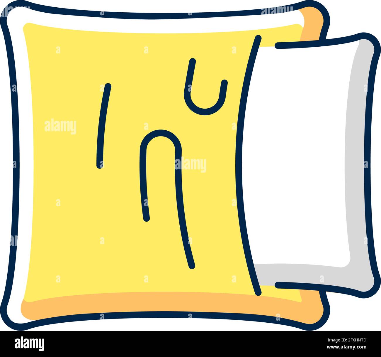 Pillowcase RGB color icon Stock Vector Image & Art - Alamy