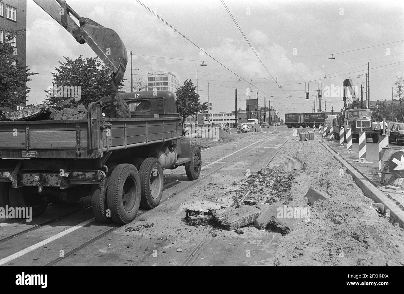 Free streetcar track Black and White Stock Photos & Images - Alamy