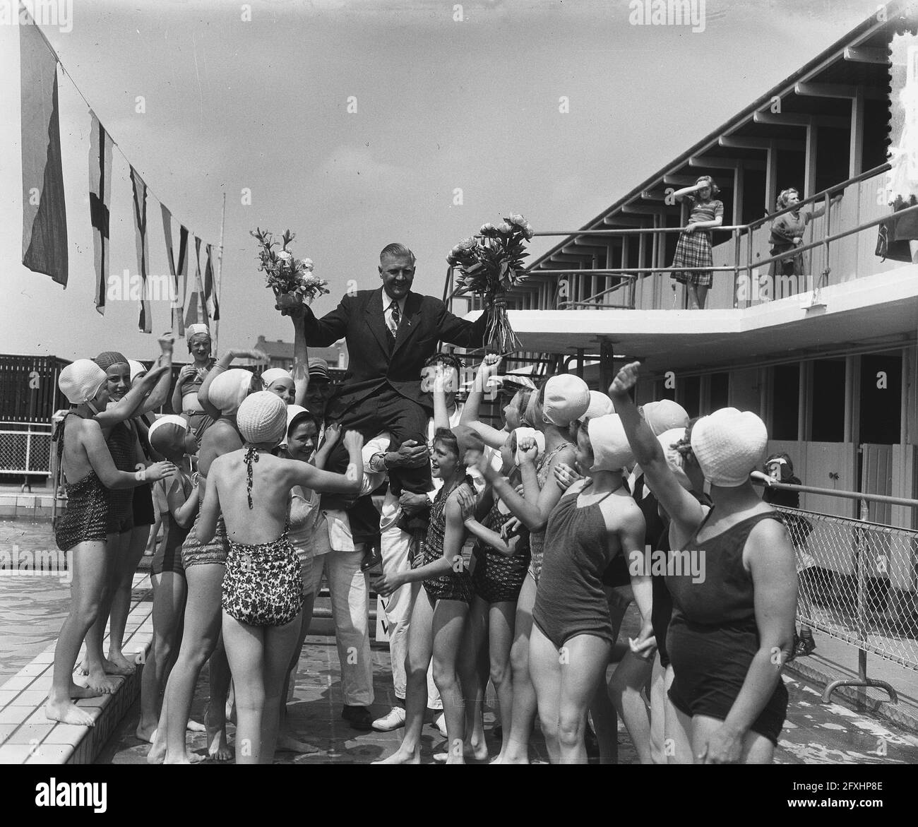 Westers 25 years lifeguard jan van galenbad hi-res stock photography ...