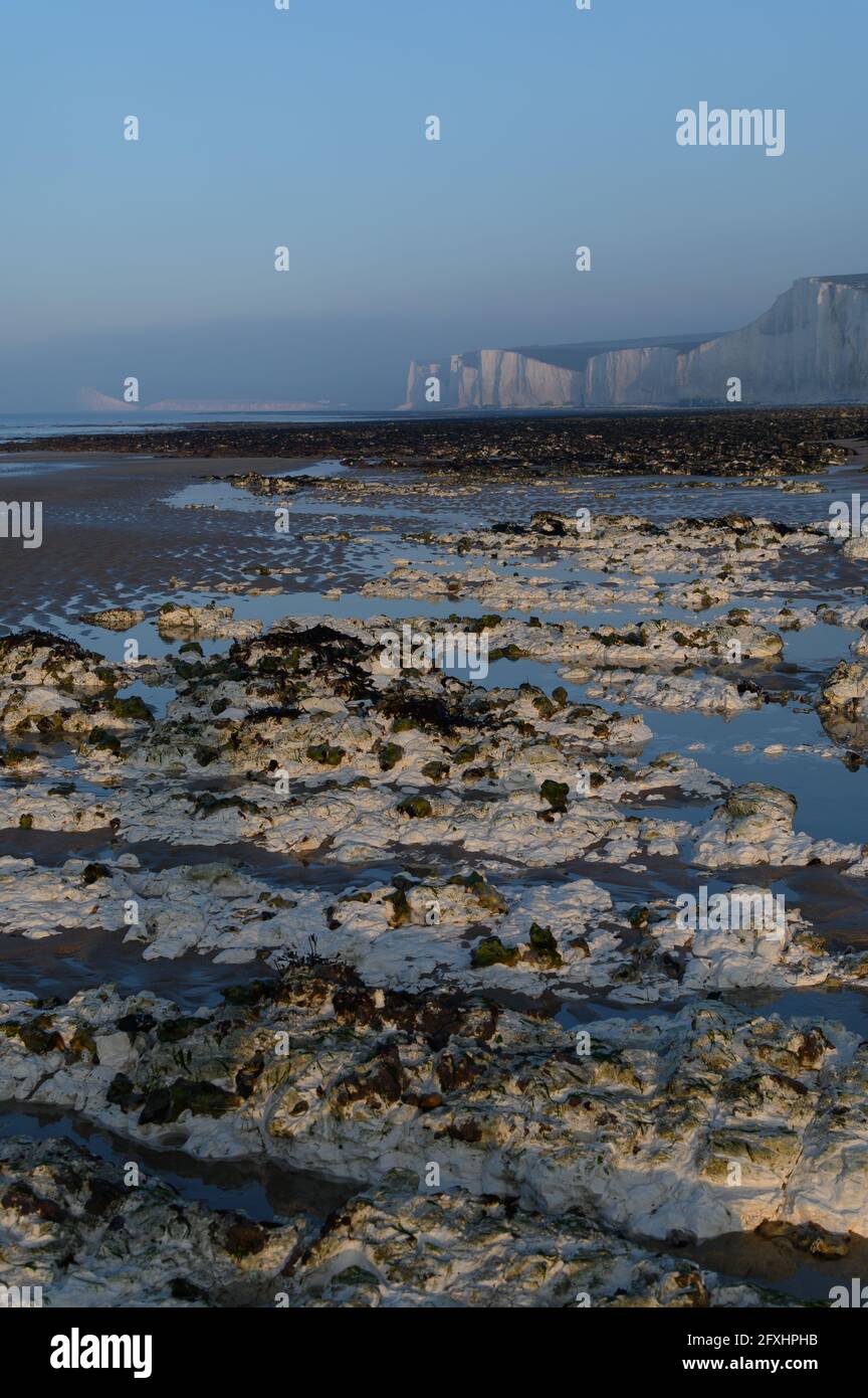 Seven sisters cliff sunrise hi-res stock photography and images - Alamy