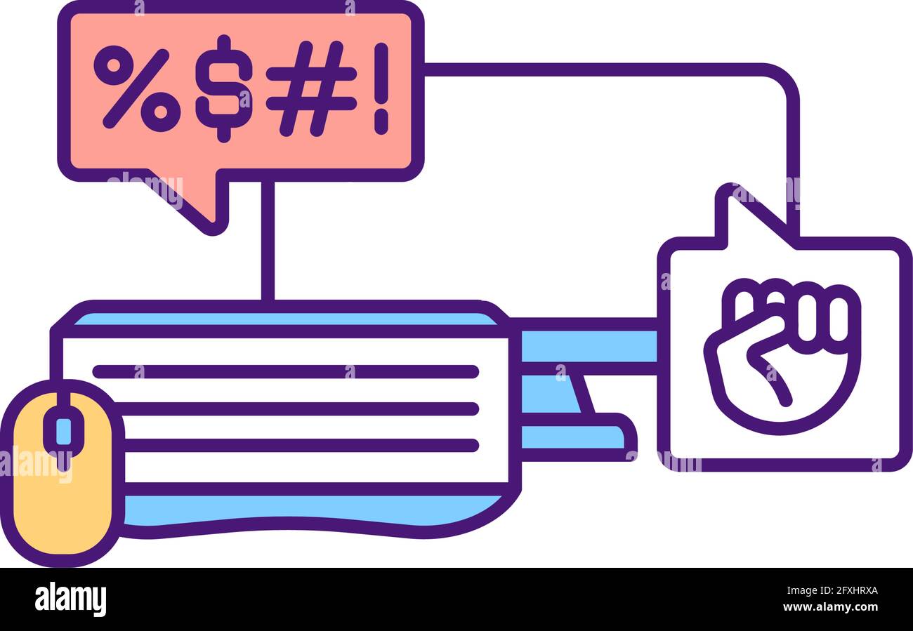 Negative comments social media hi-res stock photography and images - Alamy