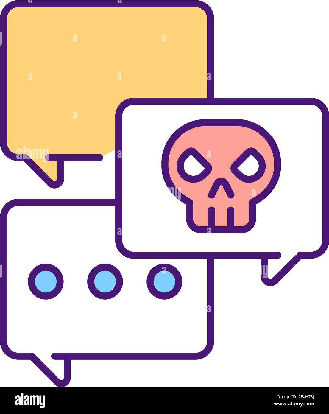 Social media abuse comments hi-res stock photography and images - Alamy