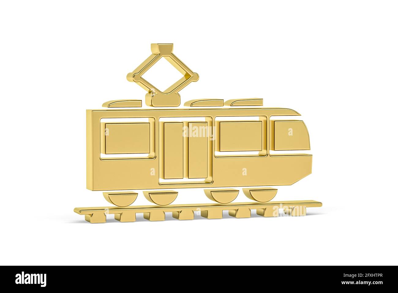 Train Icon 3d
