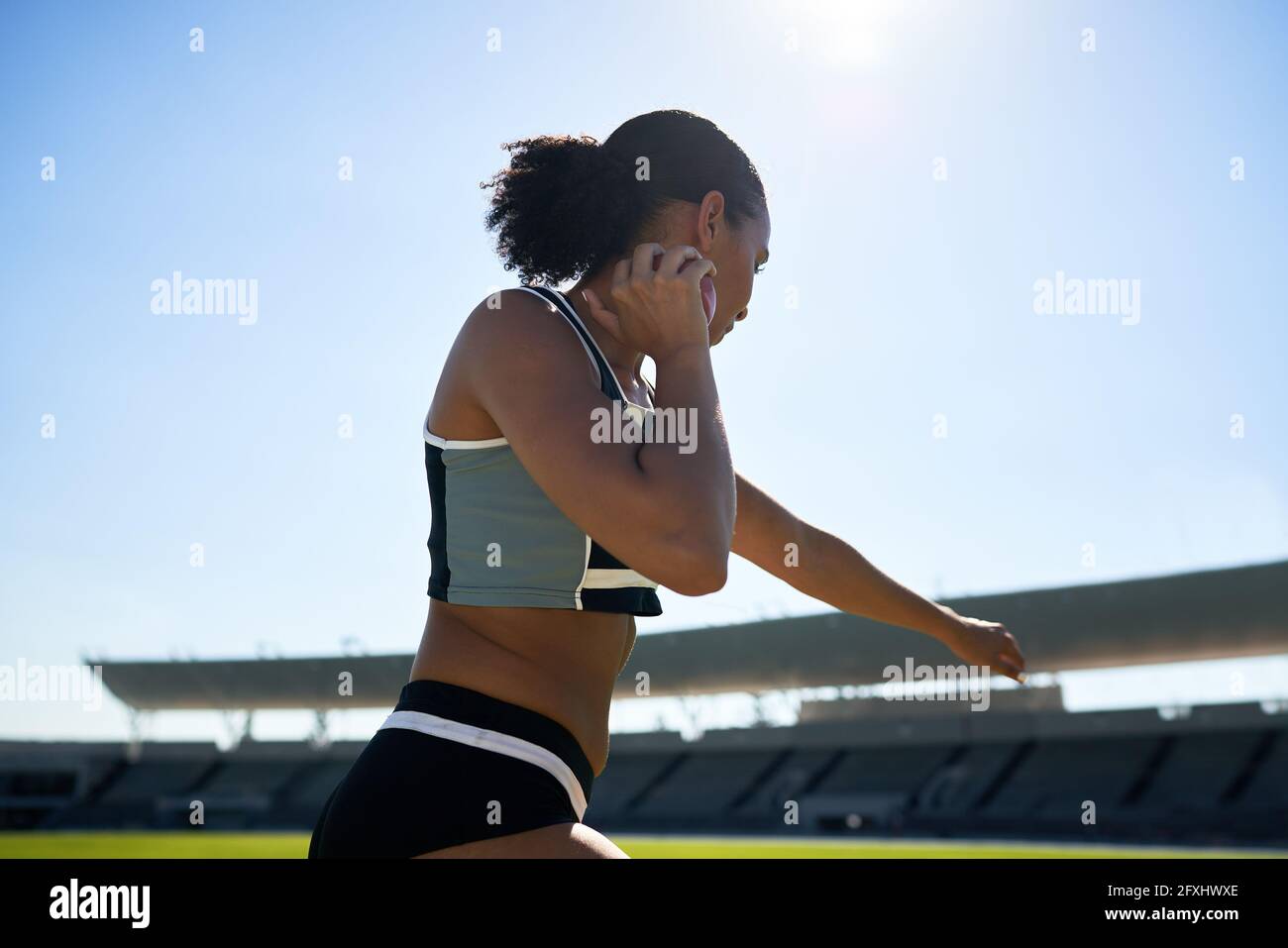 Shot put field hi-res stock photography and images - Alamy